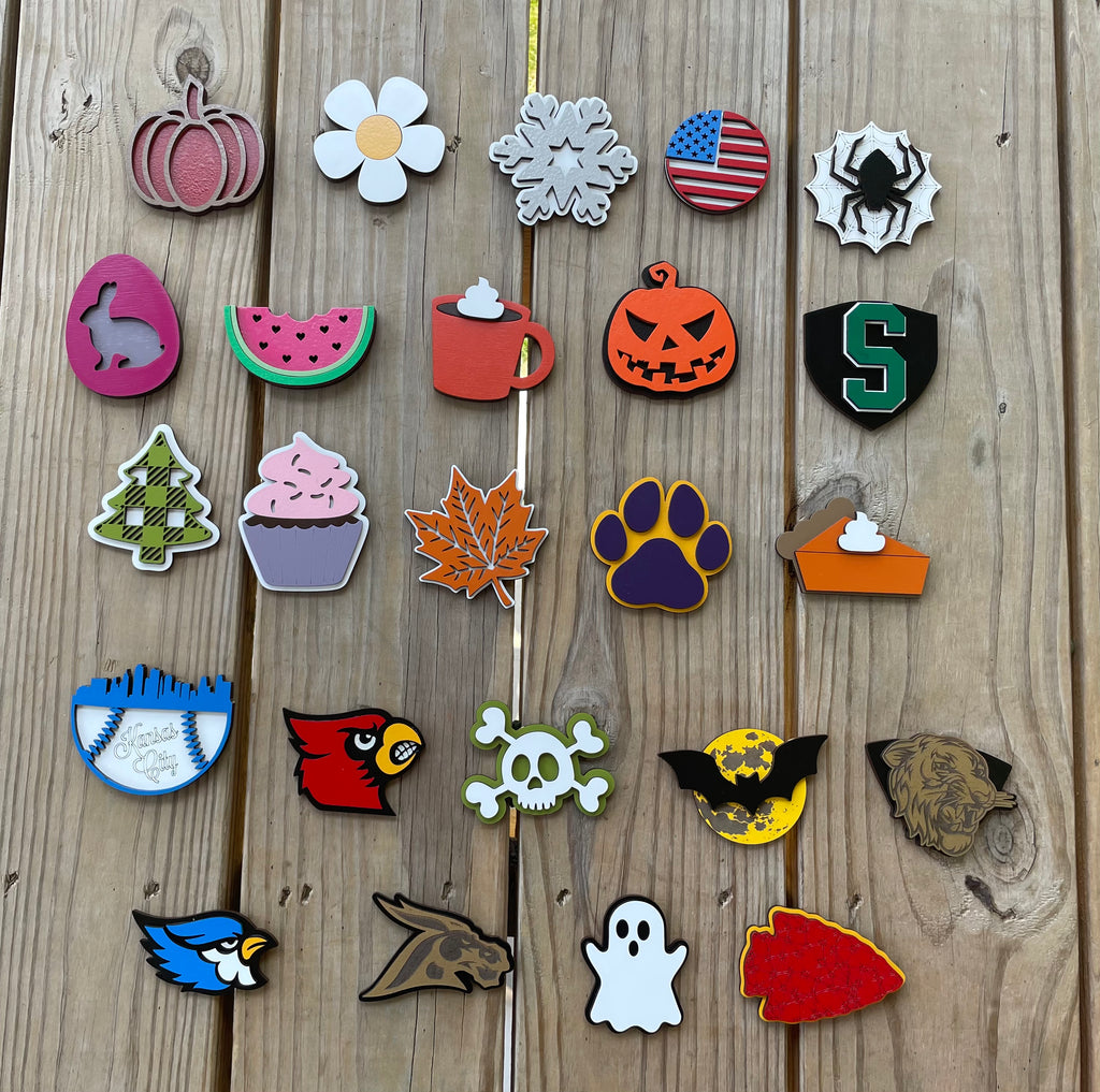 Individual Interchangeable pieces – Fountain City Woodshop