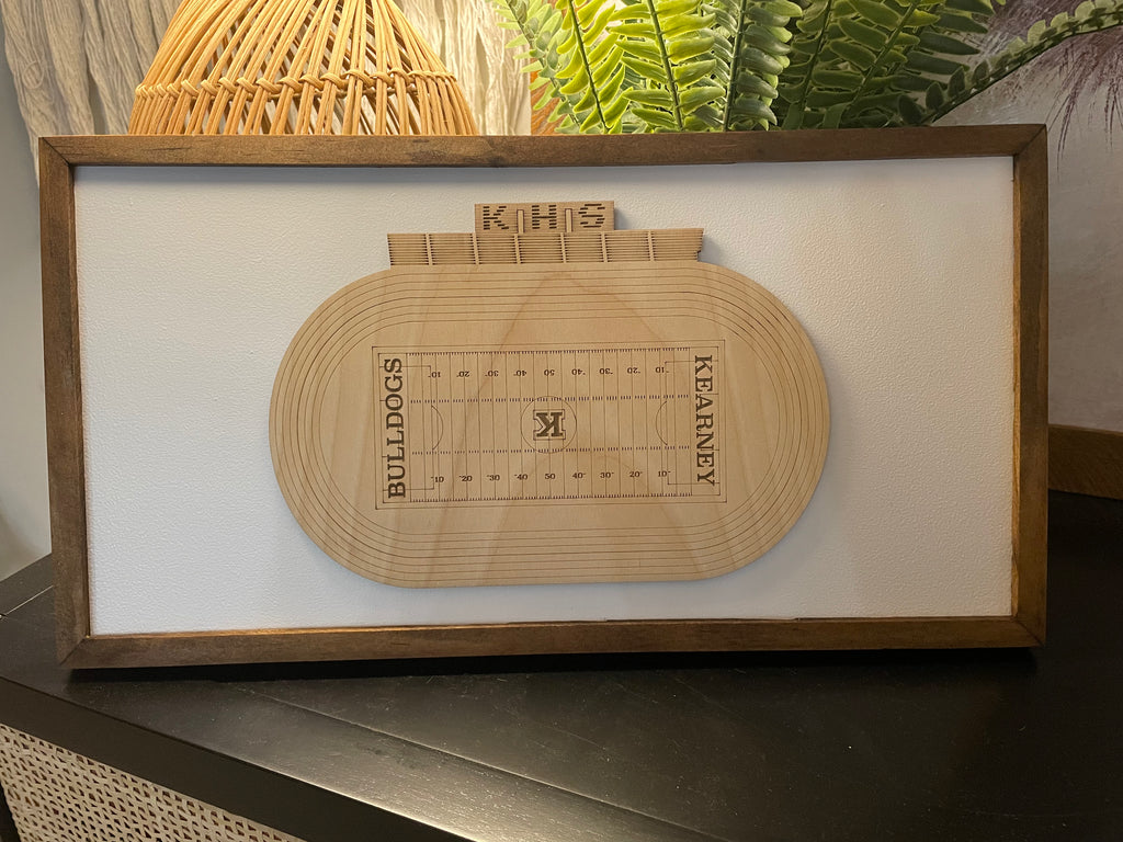Kearney Bulldogs Stadium Sign – Fountain City Woodshop